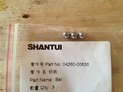 China Liugong 04260-00635 Steel Ball 0.1kg High Precision CNC Machining Bulldozer Spare Parts for sale
