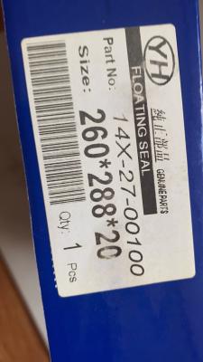 China LiuGong 14X27-00100 Floating Seal 260x288x20mm for Excavator Hydraulic Parts for sale