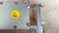 China LGMC 3974815 12 Section Oil Cooler for Detroit Diesel Engine Spare Parts for sale