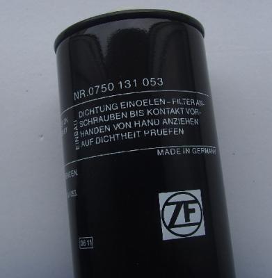 China Loader Accessories Transmission Filter For Solid Particle Removal 0750131053 Oil Filter for sale