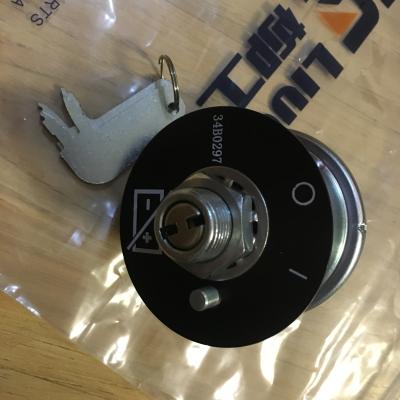 China Wheel Loader Power Switch 34B0297 Negative Switch 100% Original 3 Month Warranty for sale