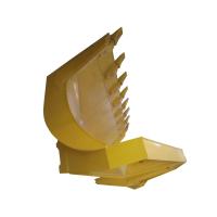 China 22D0017X0 Side-Dumping Bucket Assembly for Liugong Wheel Loader CLG836 815C CLG820C Grader 4120DⅡ for sale