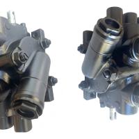 China 12K2020 Multifunction Valve Condenser for Liugong Wheel Loader CLG816 818 820C OEM Quality for sale