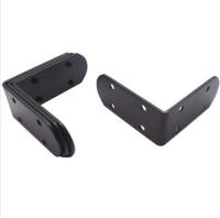 China Custom steel Aluminum Angle Bracket Stamping For Supporting Shelf for sale