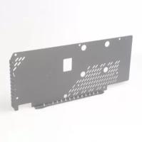China Custom Black Aluminum Sheet Metal Fabrication Stamping Parts According to Your Drawings for sale