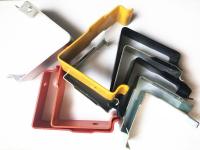 China OEM Carbon Steel V-Shaped Sheet Metal Clips for Wooden Crates Customized Requirement for sale