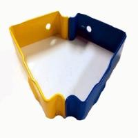 China OEM Carbon Steel V-Shaped Sheet Metal Clips for Wooden Crates Customized Requirement for sale