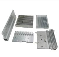 China Anodized Aluminum Extrusion Heat Sink for Zinc Plated Copper CNC Milling Enclosure for sale