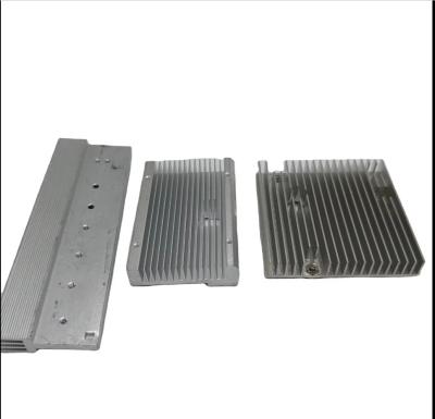 China ZINC PLATED Custom Anodized Aluminum Extrusion Heat Sink for CNC Milling Enclosure for sale