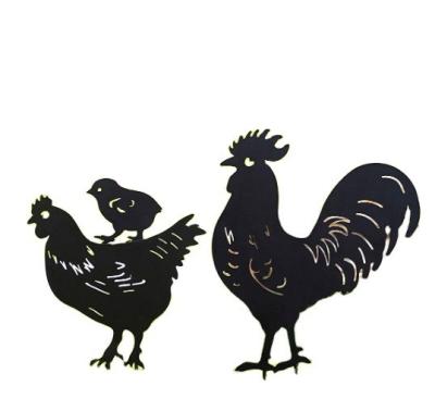 China Polishing Deburring Stainless Steel Laser Cut Metal Birds Chicken Stamping for sale