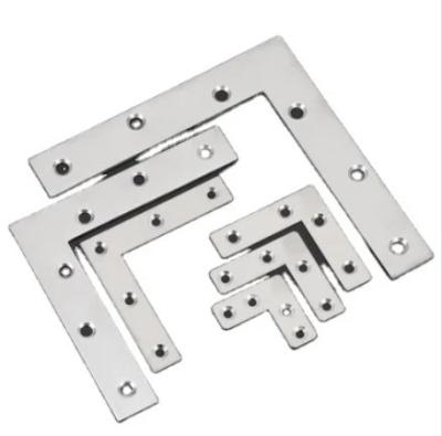 China Hidden Bed Rails Custom Furniture Connecting L Bracket Process Blank Customized Logo for sale