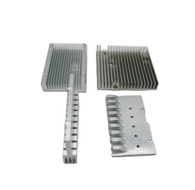 China 0.8mm Aluminum Foil Black Anodized Heat Sink Laser Cutting Customized for sale
