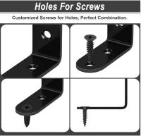 China Customized Color L Corner Connecting Brackets for Wood OEM High Precision Brackets for sale