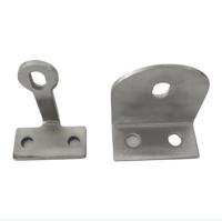 China Wall Cabinet Stamping Shelf Corner Bracket for Bed Frame Connection and Zinc Coating for sale