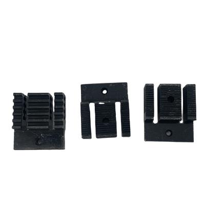 China Precision Round Extruded Aluminum Heatsink Tube Black Powder Coating for sale
