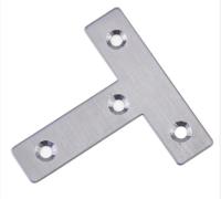 China 40*40 Size Single Angle Structure Customized Color Steel Fixed Hardware for Wood Furniture for sale