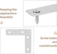 China Carbon Steel Corner Connector Angle for Zinc Coating L Shaped Furniture Bracket for sale