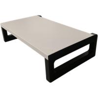 China Carbon Steel Home Office Desk Monitor Riser Stand Desk Organizer Sheet Metal Fabrication for sale