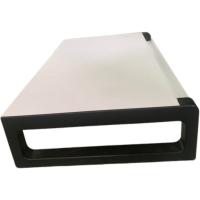 China Carbon Steel Home Office Desk Monitor Riser Stand Desk Organizer Sheet Metal Fabrication for sale
