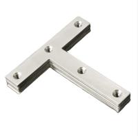 China Anodizing Carbon Steel Aluminum Extrusion Brackets Forming 90 Degree for sale