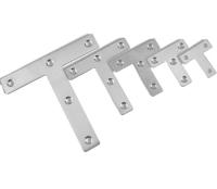 China Custom Heavy Duty Aluminum Corner Braces for Furniture and Mounting in T/U/L Shape for sale