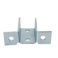 China U Shape Galvanized Post 2x4 Metal Brackets For Strut Channel Beam for sale
