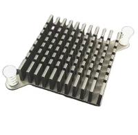China Custom Aluminum Heatsink Channel Fabrication For Electronics Components Cooling for sale