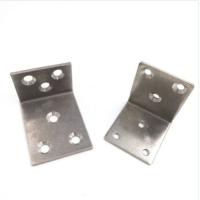 China Custom Stainless Steel Straight Metal Bracket Heavy Duty Heavy Duty Angle Iron Brackets for sale