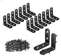 China Customized Sheet Metal Corner Brackets Carbon Steel For Wood Furniture for sale