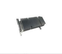 China Custom Zinc Plated Cast LED Aluminum Heatsink Radiator With Copper Heat Pipe for sale