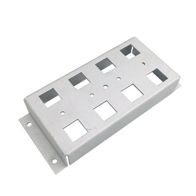 China Galvanized Aluminum Stainless Steel Cabinet Chassis Housing for Laser Cutting Bending for sale