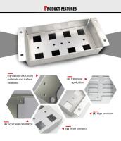 China Galvanized Aluminum Stainless Steel Cabinet Chassis Housing for Laser Cutting Bending for sale