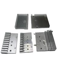 China High-Performance Copper Heat Sinks PC Power Units Black Anodized Aluminum Profile Heat Sink Factory Export Fabrication Services for sale