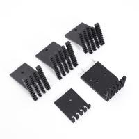 China 90*90*15mm Aluminum Alloy LED Heatsink 6000 Series Grade Square with Cutting Processing Service for Heat Sink Application for sale