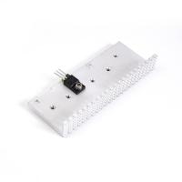 China High Power 400W LED Aluminum Heatsink for Grow Light Bar, Industrial Cob, Molded Extrusion, Active/Passive Heatsink for sale