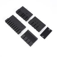 China 90*90*15mm Aluminum Alloy LED Heatsink 6000 Series Grade Square with Cutting Processing Service for Heat Sink Application for sale