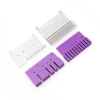 China 90*90*15mm Aluminum Alloy LED Heatsink 6000 Series Grade Square with Cutting Processing Service for Heat Sink Application for sale