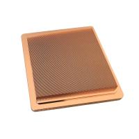 China 90*90*15mm Aluminum Alloy LED Heatsink 6000 Series Grade Square with Cutting Processing Service for Heat Sink Application for sale