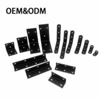 China Factory Manufactured Customized L Shaped Bracket Black Powder Coating Carbon Steel Bed Chair for sale