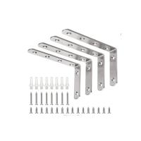 China L-Shaped Bracket 90 Degree Wall Mount Angle Furniture Fixing for sale