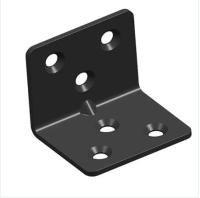 China L Shaped Bracket Anodized Electroplating Bubble Pack Individually Power Coating Polishing for sale