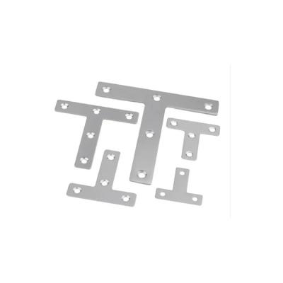 China T Shape Bracket Stamping Bending Mounting Easy Installation Carbon Steel for sale