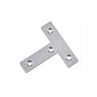 China OEM Customization T Shape Bracket Stainless Steel Flat Deburring Plating for sale