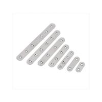 China Metal Stamping Parts I Shape Adjustable Wall Shelf Bracket Furniture Hardware Connector for sale