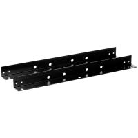 China Metal Stamping Parts I Shape Adjustable Wall Shelf Bracket Furniture Hardware Connector for sale