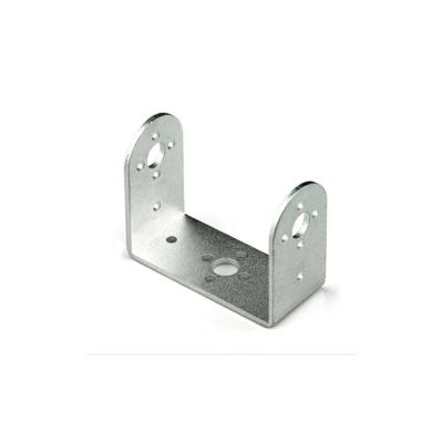China U Shaped Bracket Galvanized OEM Mounting Shelf Various Size Available for sale