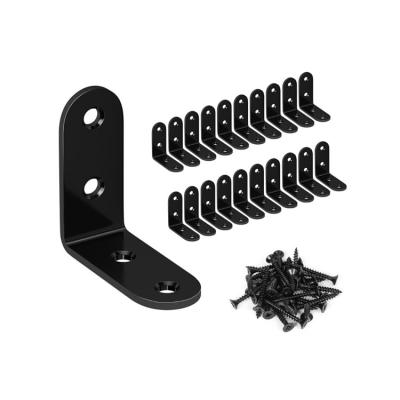 China Furniture Angle Bracket Connector Durable Stylish Deburring Plating 90 Degree for sale