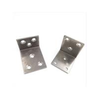 China Furniture Angle Bracket Connector Durable Stylish Deburring Plating 90 Degree for sale