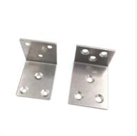 China Aluminum Angle Bracket 0.5mm 3mm Thickness Precision Metal Stamping Machining Spare for sale