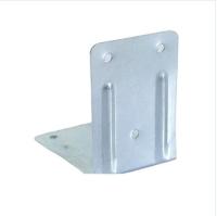 China Aluminum Angle Bracket 0.5mm 3mm Thickness Precision Metal Stamping Machining Spare for sale